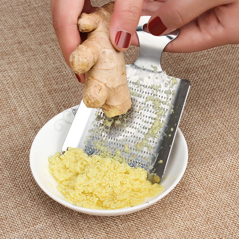 1Pcs-Stainless-Steel-Ginger-Garlic-Mustard-Grinder-Garlic-Press-Chopper ...