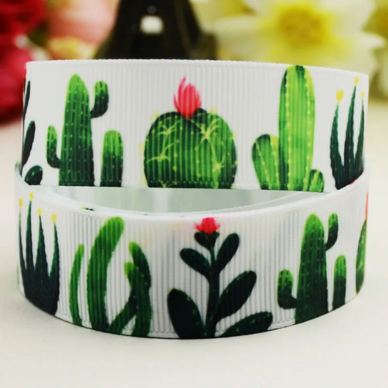 7-8-22mm-1-25mm-1-1-2-38mm-3-75mm-Cactus-printed-Grosgrain-Ribbon-party.jpg