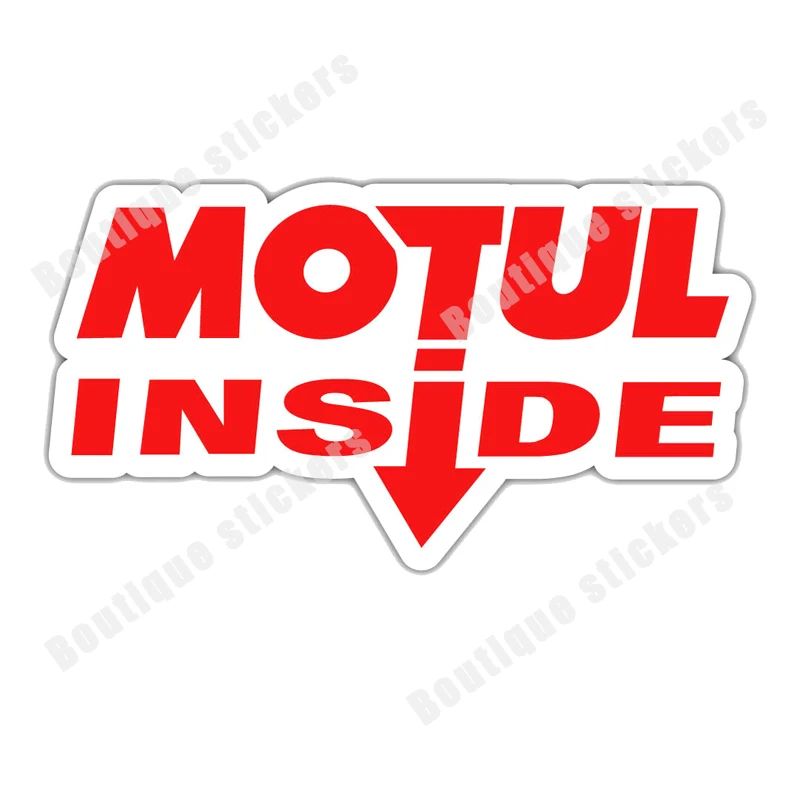 Motorcycle Text Logo Sticker Cover Scratch Waterproof