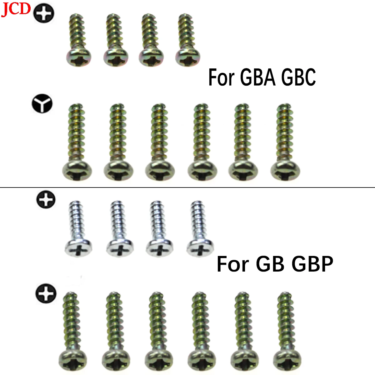 JCD-1PCS-Replacement-For-Gameboy-Y-Tri-Wing-Screw-For-GB-GBA-GBC-Game ...