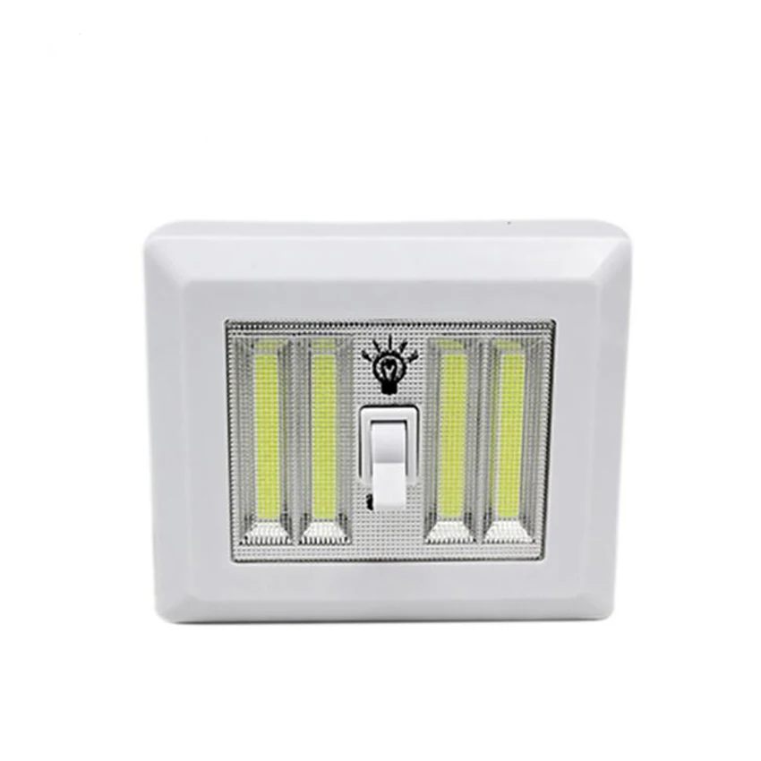 COB LED Wall Lighted Switch Wireless Closet Night Light Magnetic Ultra ...