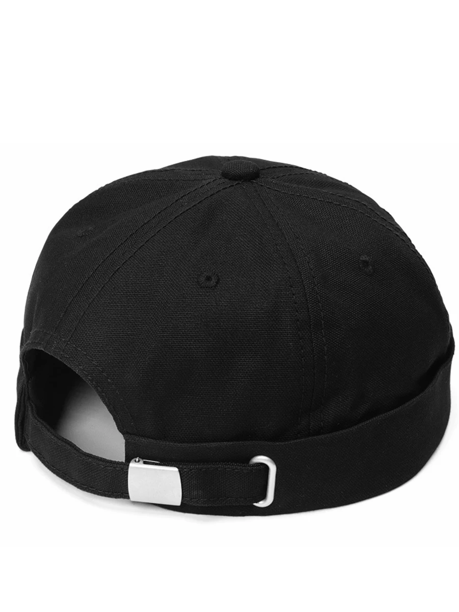 Canvas-Men-Docker-Cap-Skullcap-Sailor-Cap-Beanie-Hats-Men-Women-Cap ...