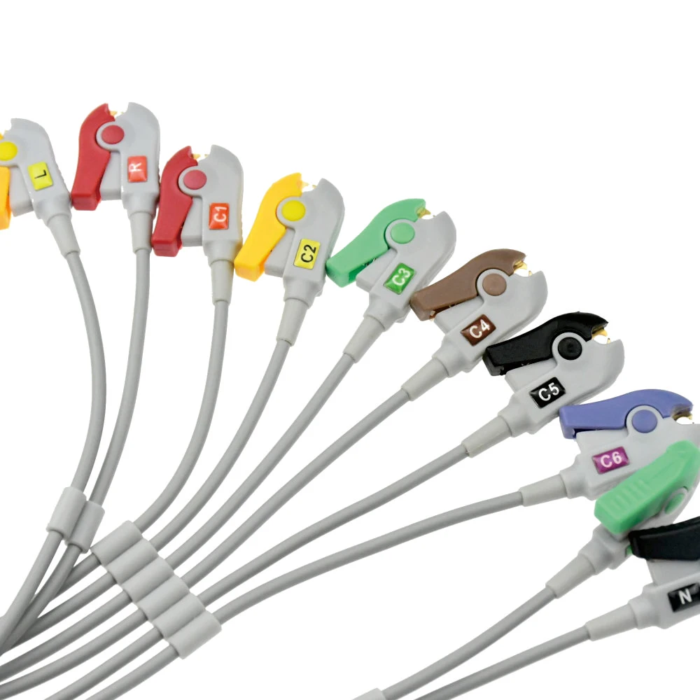 EK-11B-Popular-EKG-Cable-With-10-Leadwires-Bionet-Cardiocare-2000-10K ...