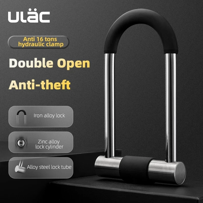 ULAC-Bike-Lock-Motorcycle-Bicycle-Lock-Anti-thief-U-Lock-Mount-for ...
