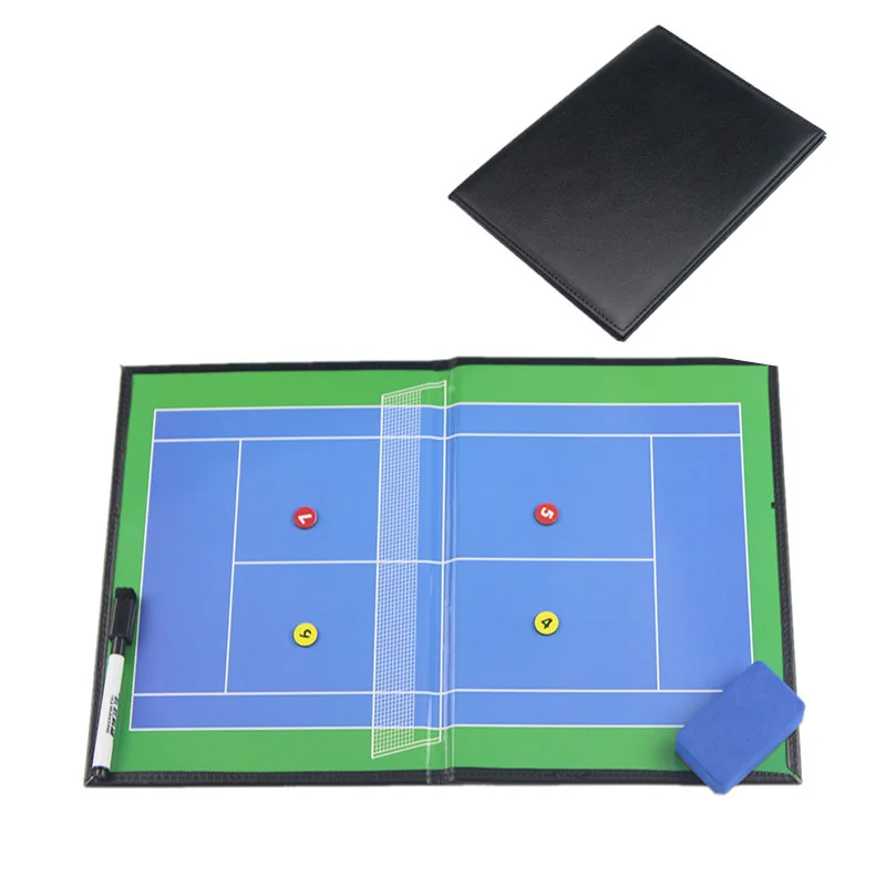 High Quality Leather Tennis Board Portable Folding Tactical Board With ...