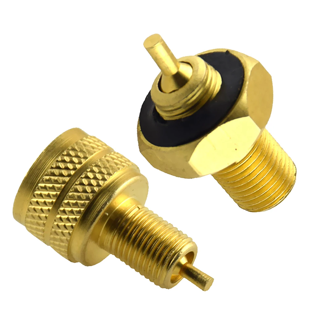 2 Pieces High Quality Bore Tire Valve Reducer Adapter External ...