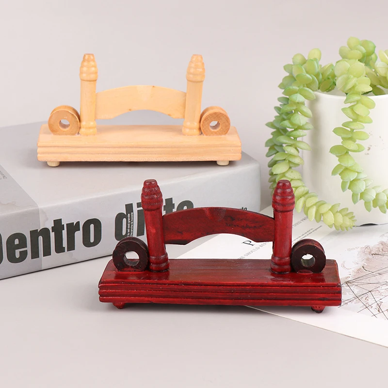 Chinese Hand Fan Stand Wood Sturdy Round Fan Display Base Decorative ...