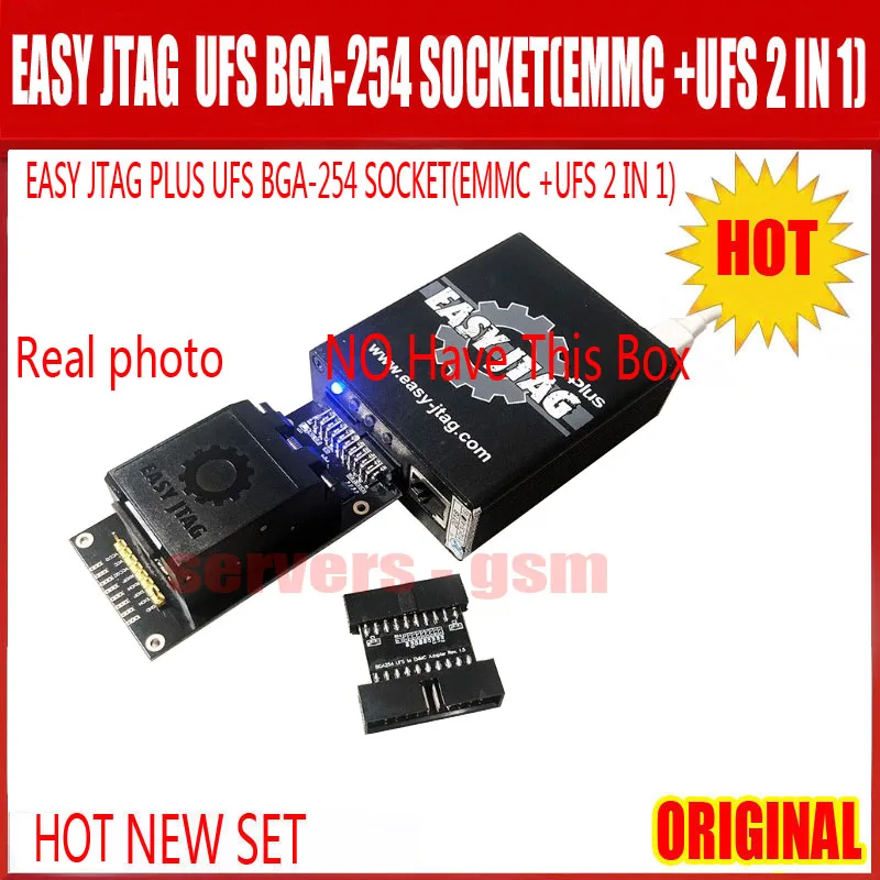 2022 Newest Original Easy-jtag Plus Ufs Bga-254 Socket / Emmc 254(emmc ...