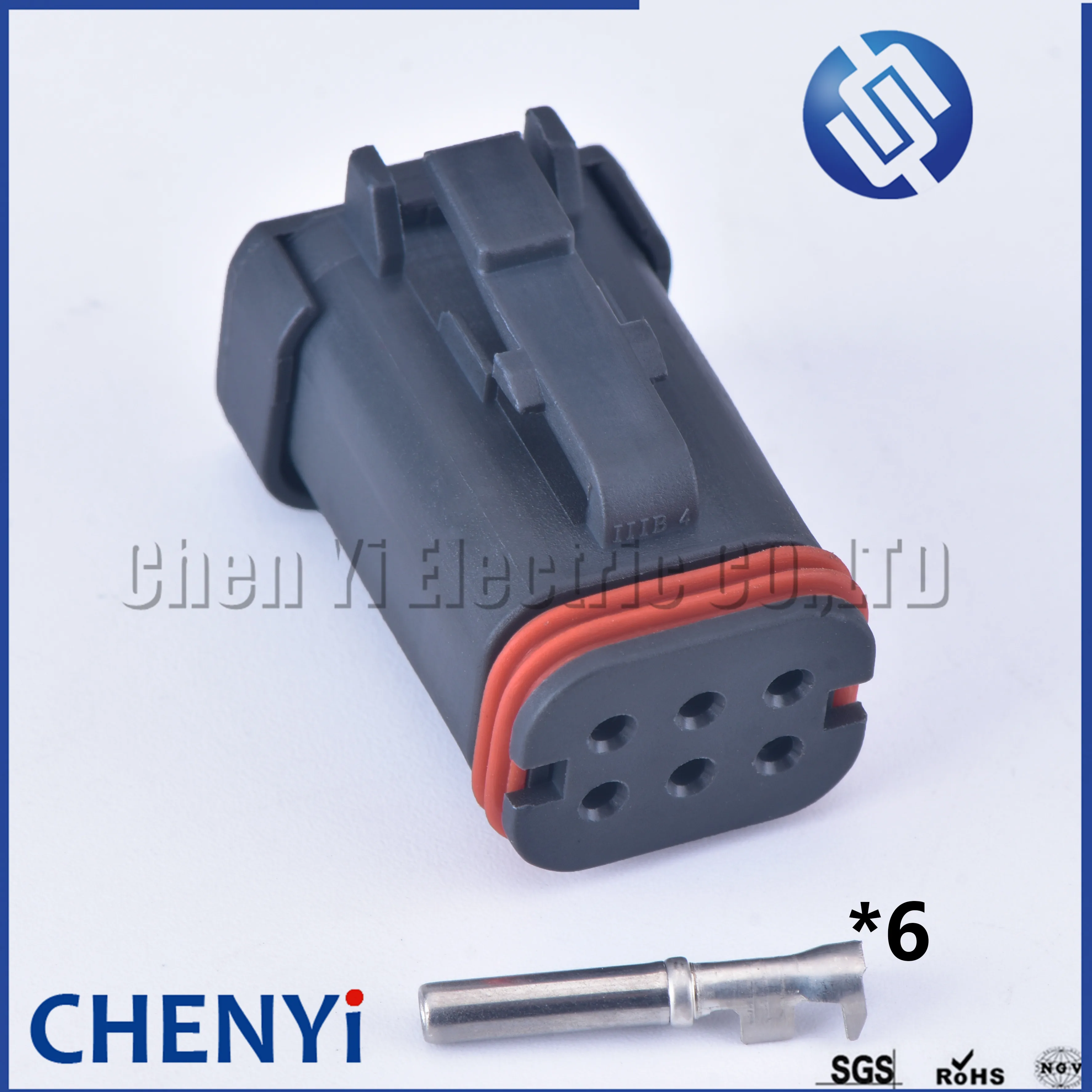 1-set-TE-Deutsch-6-Pin-female-Automotive-waterproof-connector-DT16-6S ...