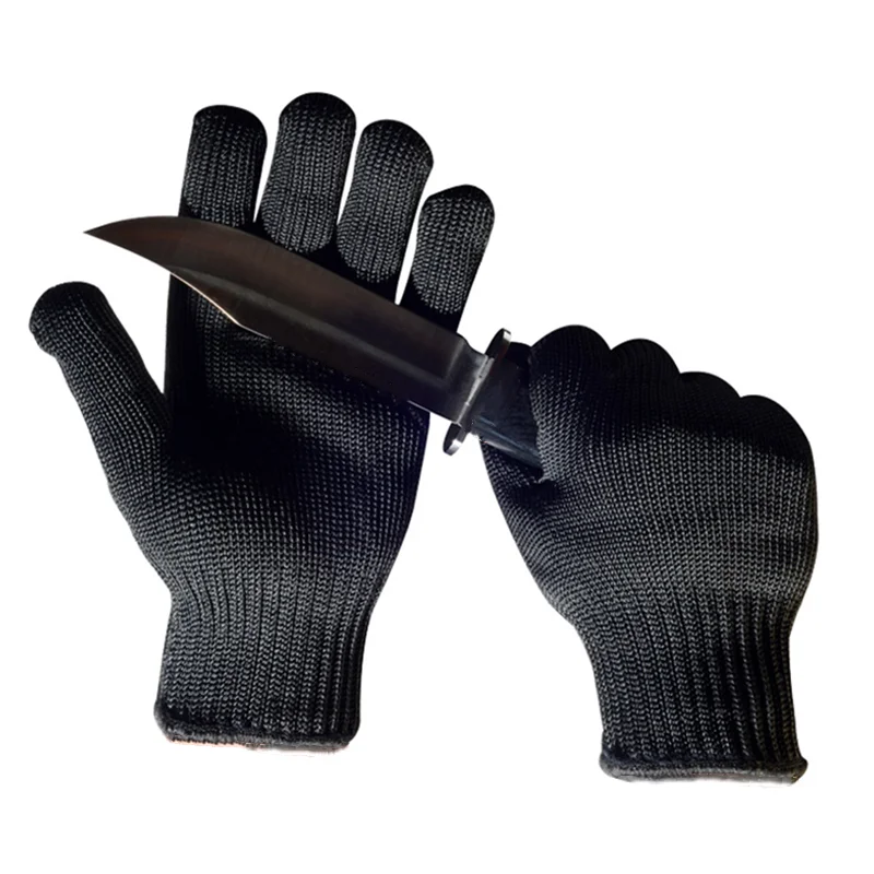 Black-Level-5-Anti-cut-Glove-Safety-Cut-Proof-Stab-Resistant-Wire-Metal ...