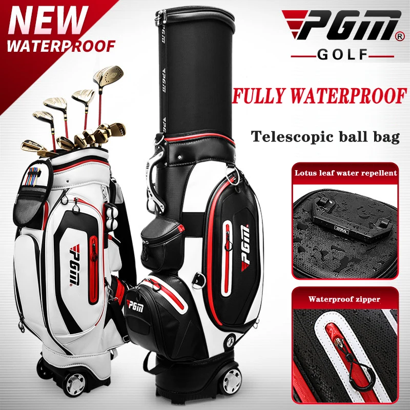 New! PGM Men Golf Bag Male Air Carrier Bag Retractable Ball bag Patent ...