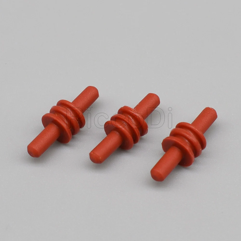 50/200/500pcs Superseal Cable Cavity Plug Red Connector Solid Blind ...