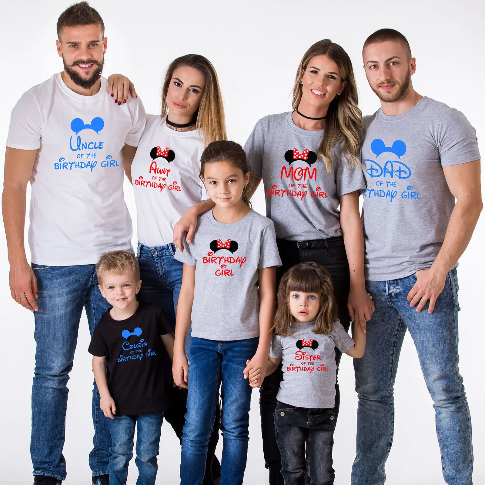 Camisetas-familiares-de-cumplea-os-trajes-a-juego-camisetas-para-ni-os ...