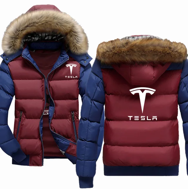 Tesla Winter Fleece Coat | Zipper Jacket - Tesla League
