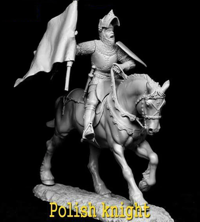 1-32-54mm-ancient-Polish-Knight-Early-15-Cent-54-MM-Resin-figure-Model ...
