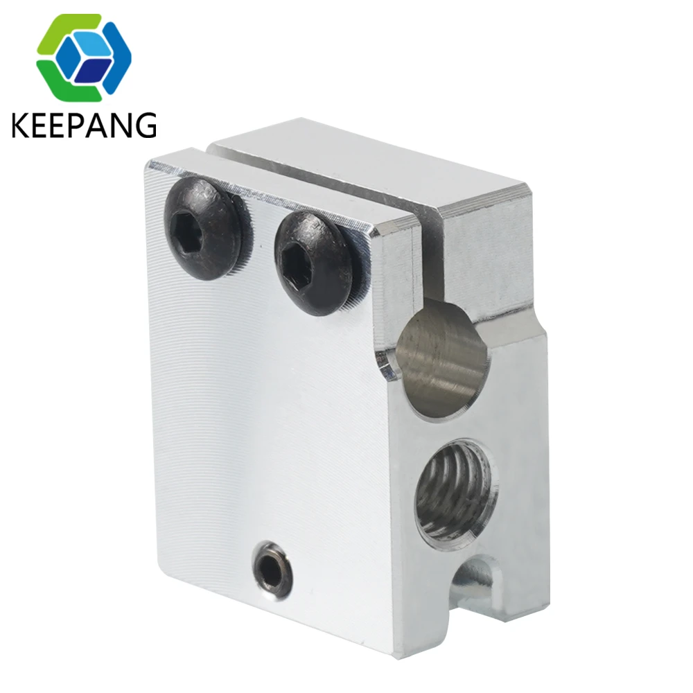 E3D Volcano Heater Block PT100 Hotend For Cartridge Type Silicone V6 ...