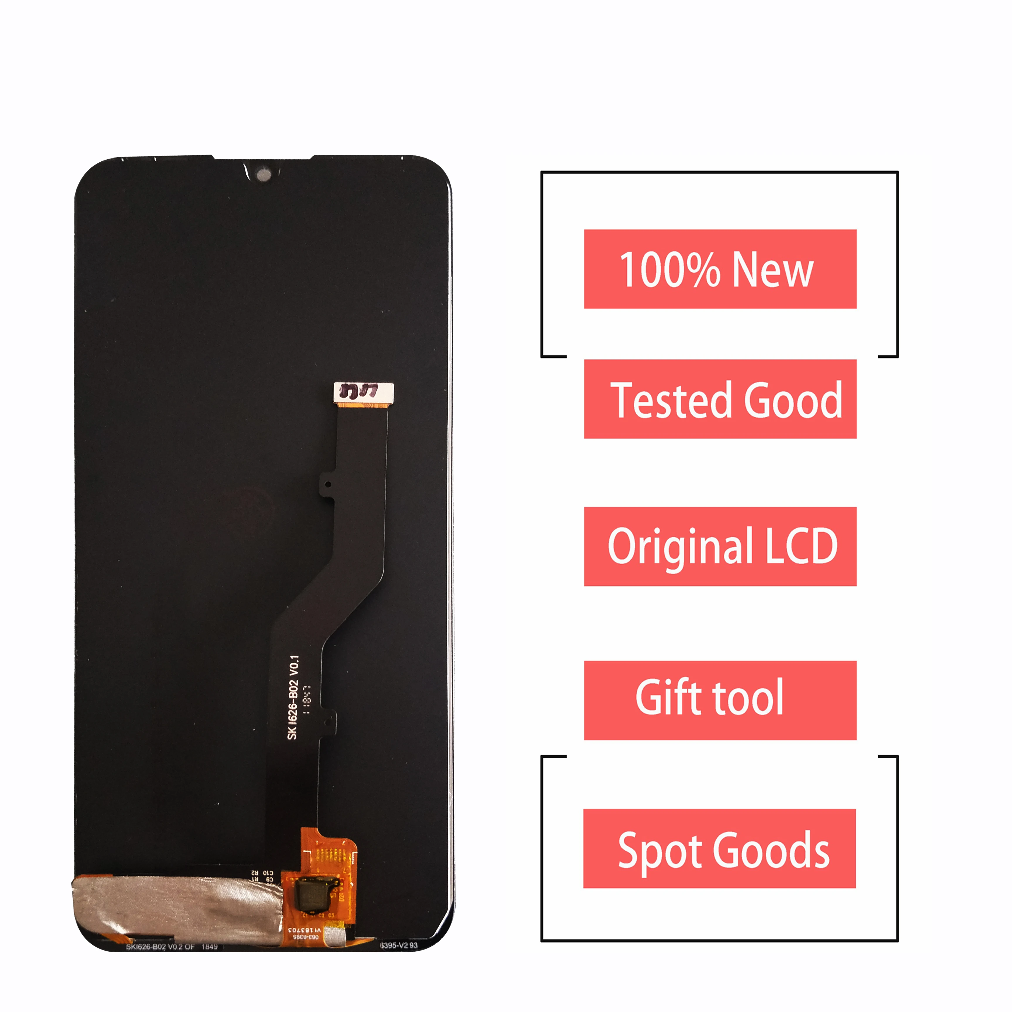 Tela lcd a1 para alfa, tela sensível ao toque para substituição, peça ...