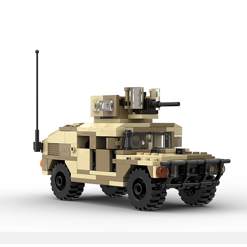 Lego Tank Moc Military-Army Car Vehicle Building Toy Bricks Gifts For ...
