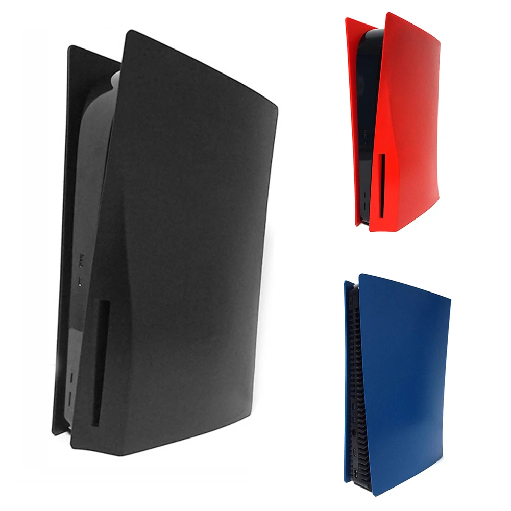 Black-Faceplate-Cover-for-Playstation-5-Host-Gaming-Console-Protective ...