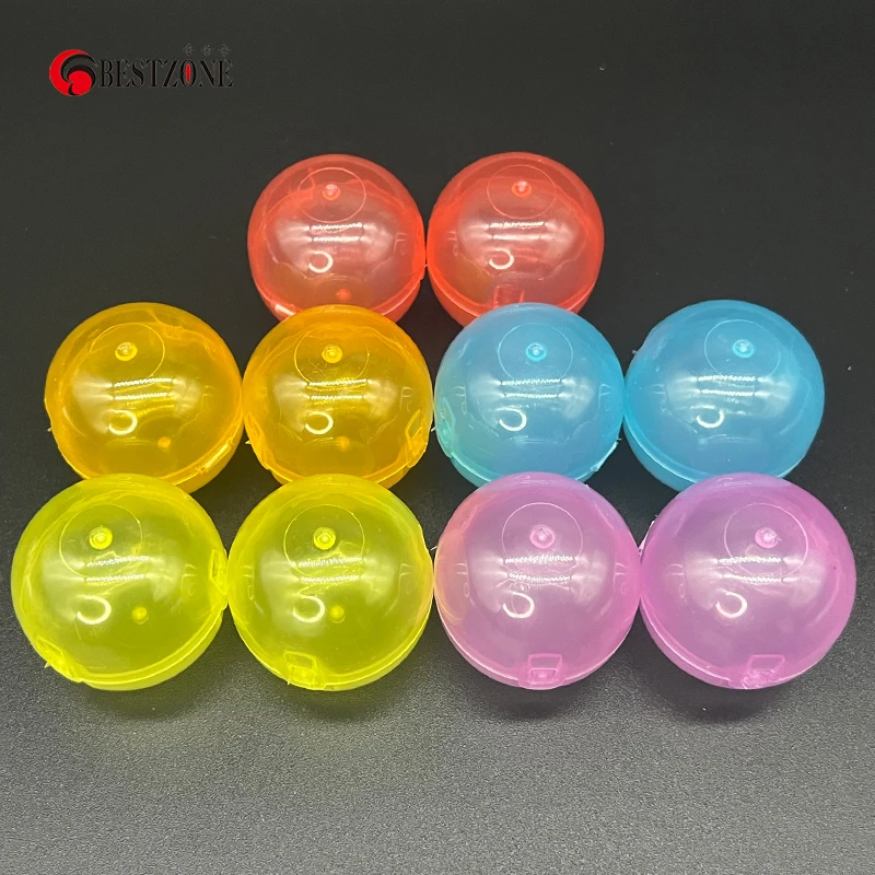 50Pcs 45*45mm Plastic PP Toy Colorful With Transparency Hinged ...