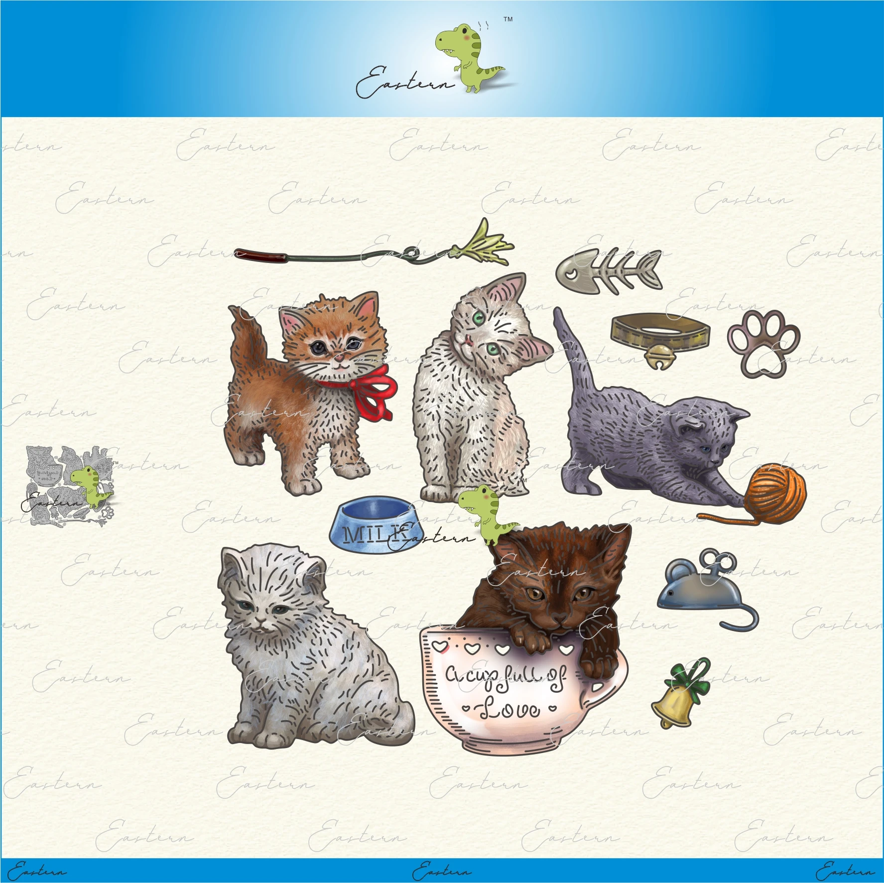 Cute-kitty-collection-metal-cutting-dies-2021-new-diy-molds ...