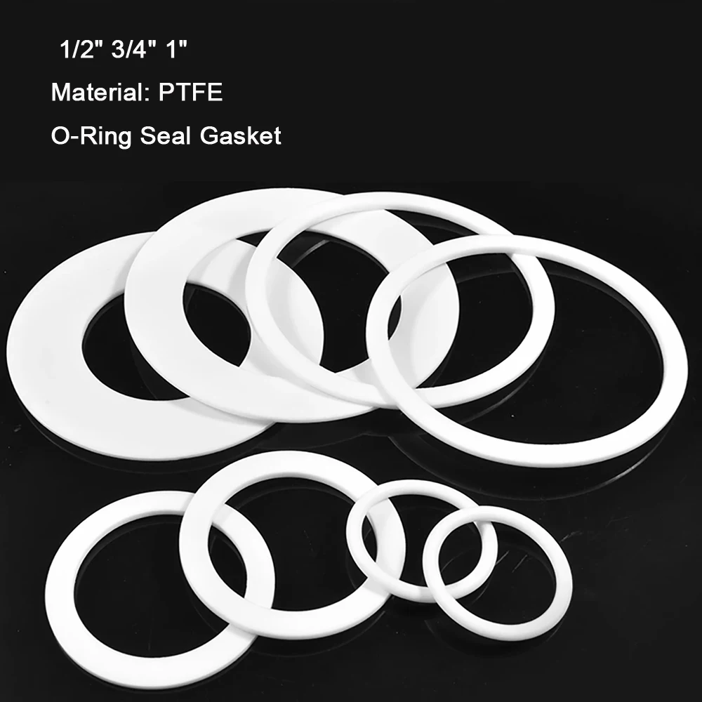 10Pcs-lot-PTFE-O-Ring-Seal-Gasket-New-Flat-Washer-Ring-Plumbing-Faucet ...