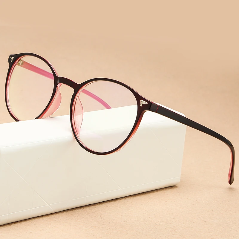 New-Retro-Glasses-Frame-Trend-Plastic-Round-Eyeglasses-Women-Fashion ...