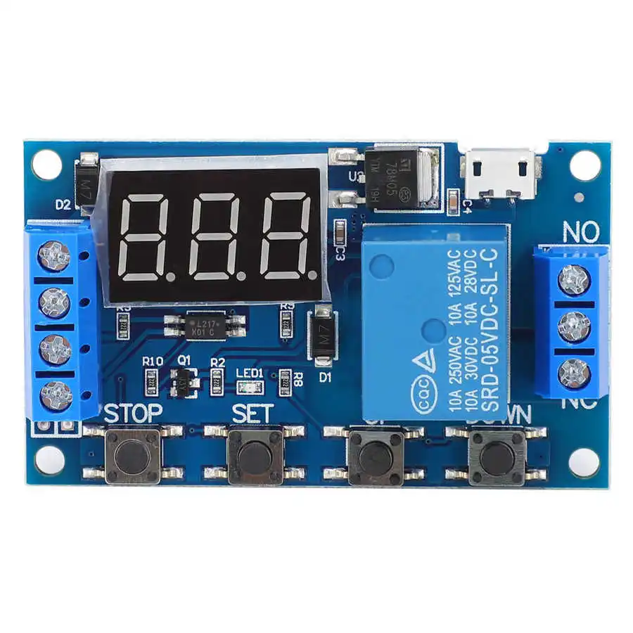 Relay Board Cycle Timing Circuit Switch Timer Delay Trigger Module 6-3 ...