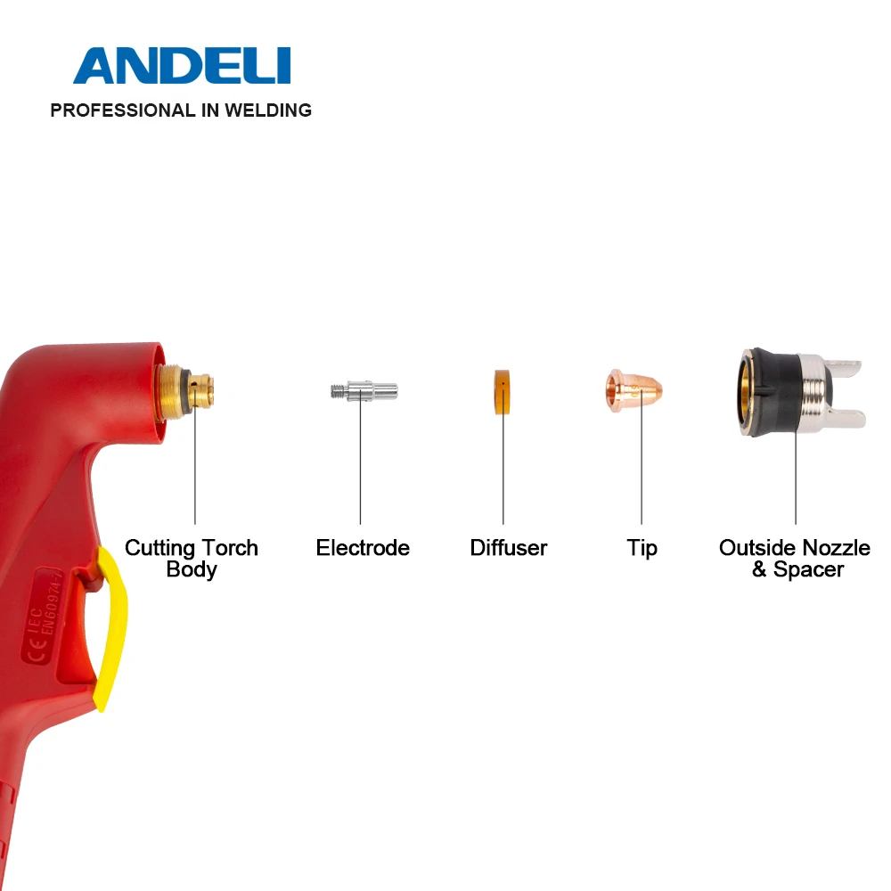 IPT-40-Plasma-Cutting-Torch-Accessories-PT-40-Consumables-Non-High ...