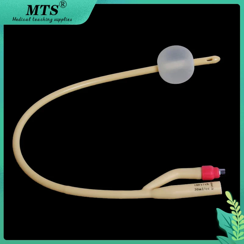 2-way-Latex-Foley-Catheter-Silicone-Coated-medical-sterilization ...