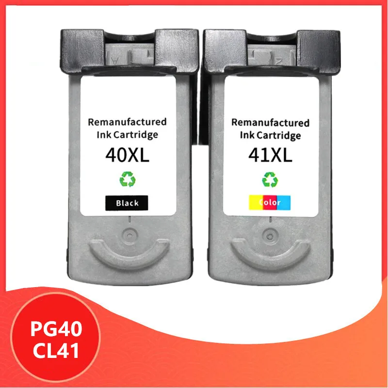 Compatible Ink Cartridge Pg-40 Cl-41 Pg40 Cl41 For Canon Pixma Mp140 ...