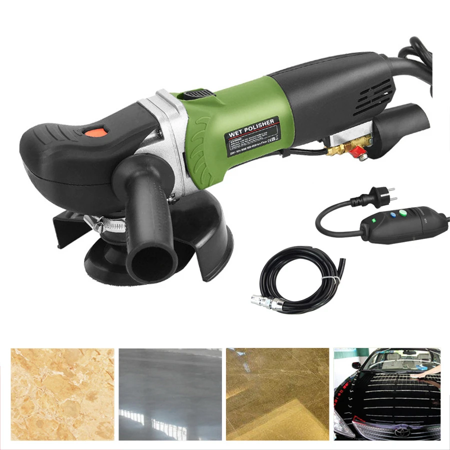 220V Electric Wet Polisher Grinder Stone Water Injection Polisher with ...