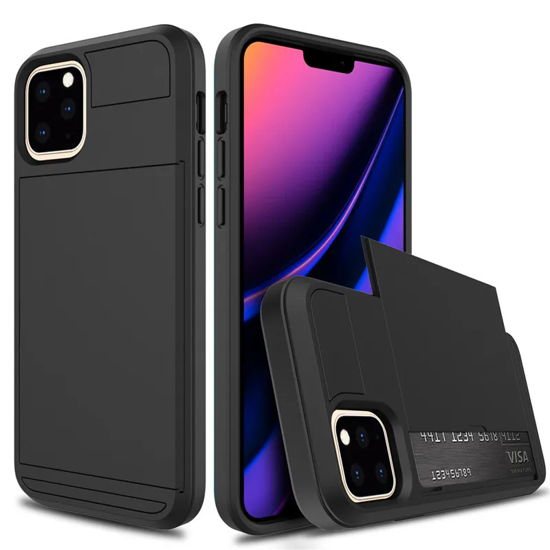 Противоударный чехол для iphone 11 Pro Max Hybrid Slide Armor Cover для ...