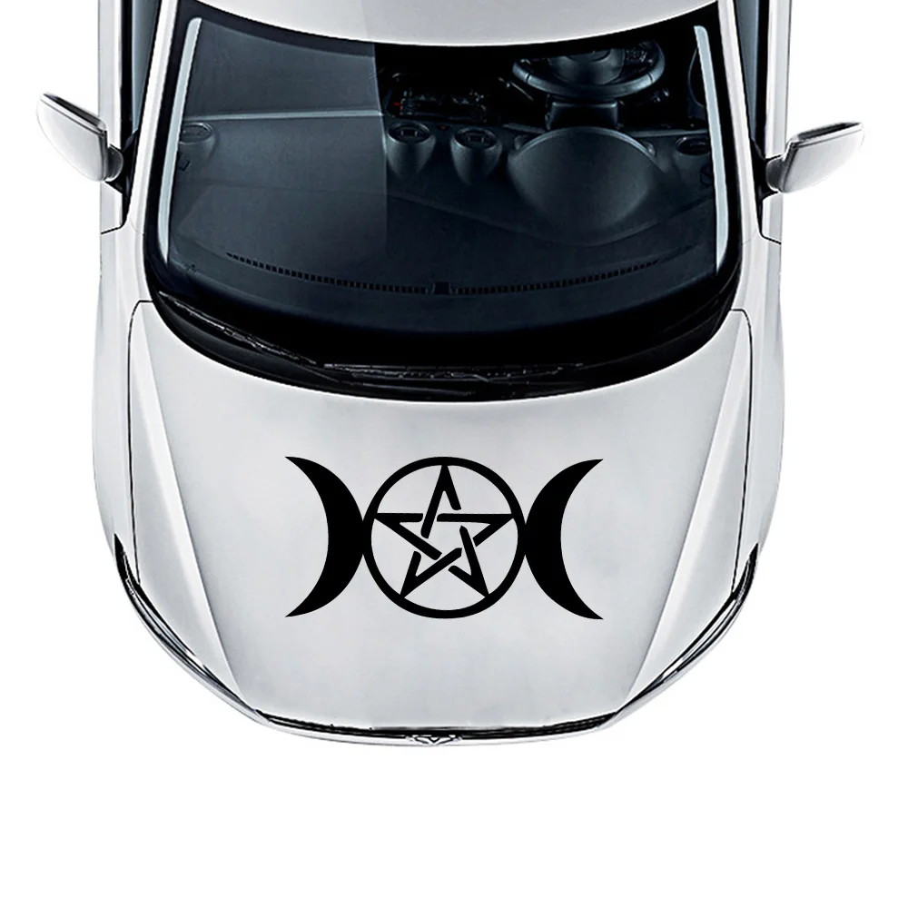 Free shipping Moon Stars Car Decal Waterproof Self Adhesive Removable ...