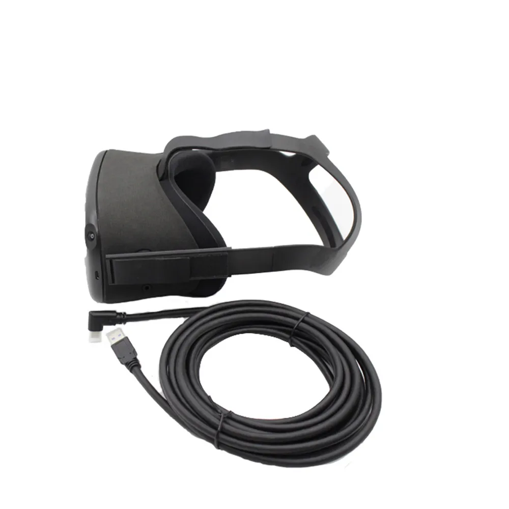 Oculus Quest Link VR 헤드셋 액세서리 용 5M 고속 USB 3.0 데이터 충전 라인 케이블, 오큘러스 퀘스트 ...