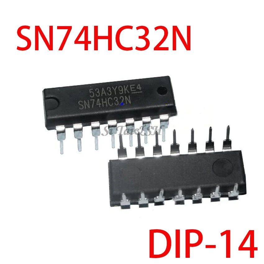 10 piezas SN74HC32N DIP 14 SN74HC32 DIP 74HC32N 74HC32 IC nuevo y ...