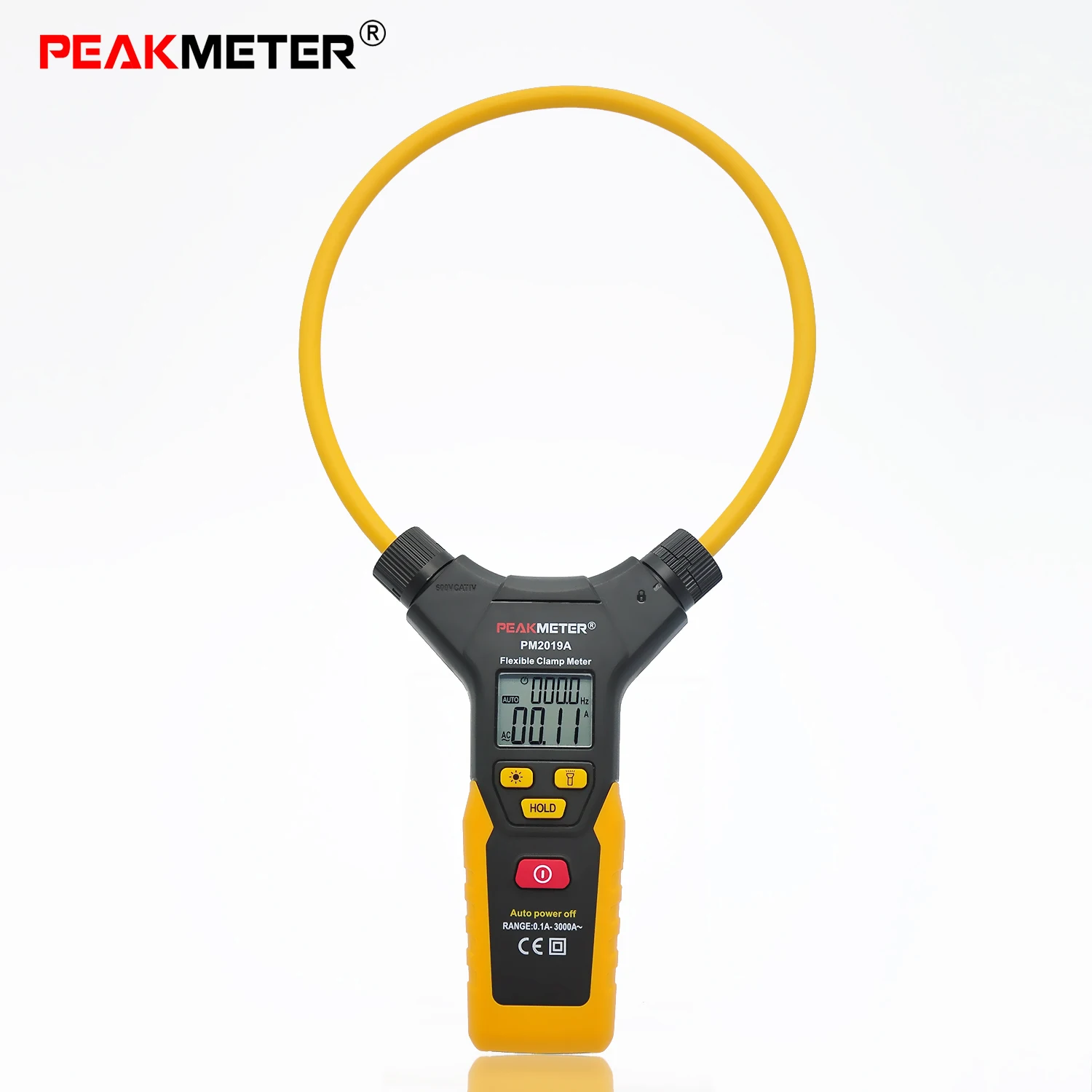PEAKMETER-PM2019A-Digital-Flexible-Clamp-Meter-Handheld-Flexible ...