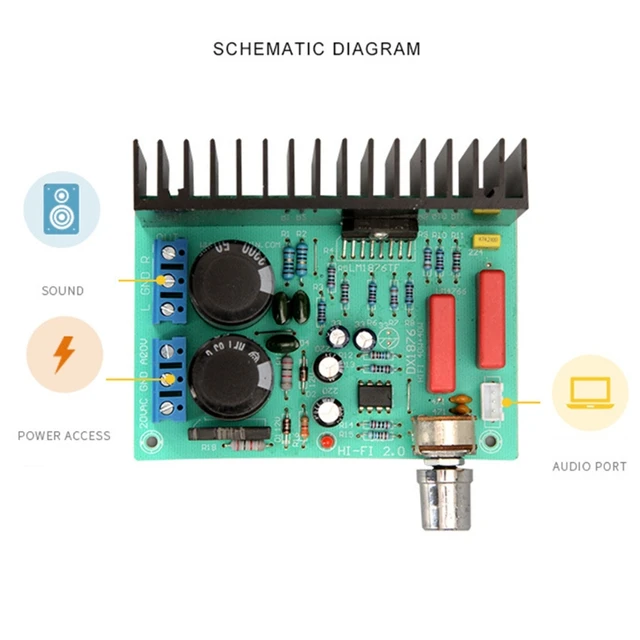 12V Class AB Amplifier Using 2SA733 Transistor, 40% OFF