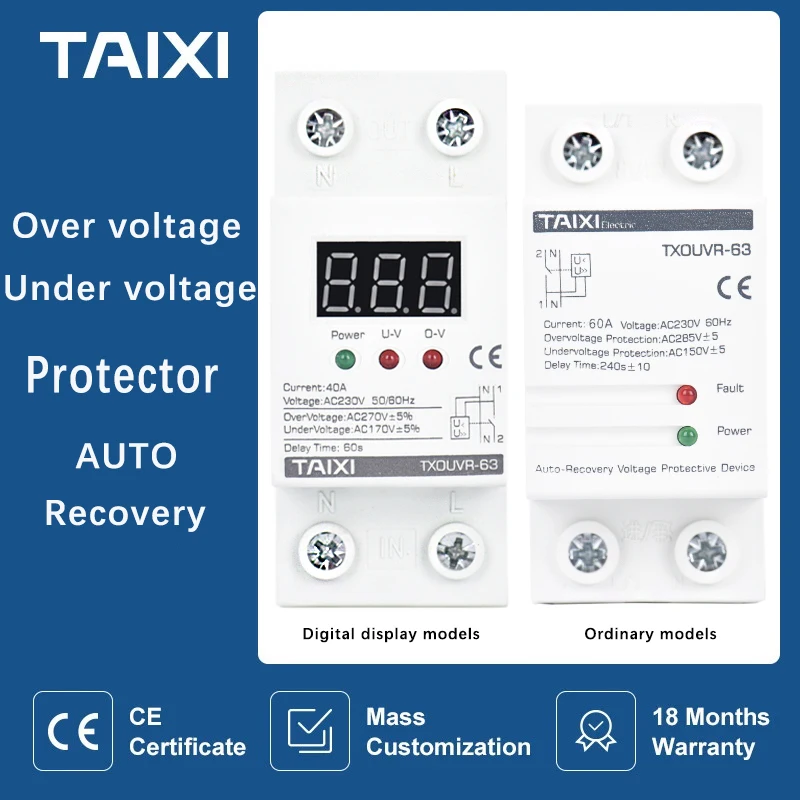 Over-Voltage-Under-Voltage-Protective-Device-With-Auto-Reclosing ...