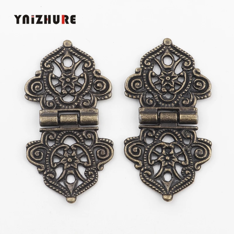 Vintage Alloy Hollow Flower Hinge,chinese Furniture Hardware,metal ...