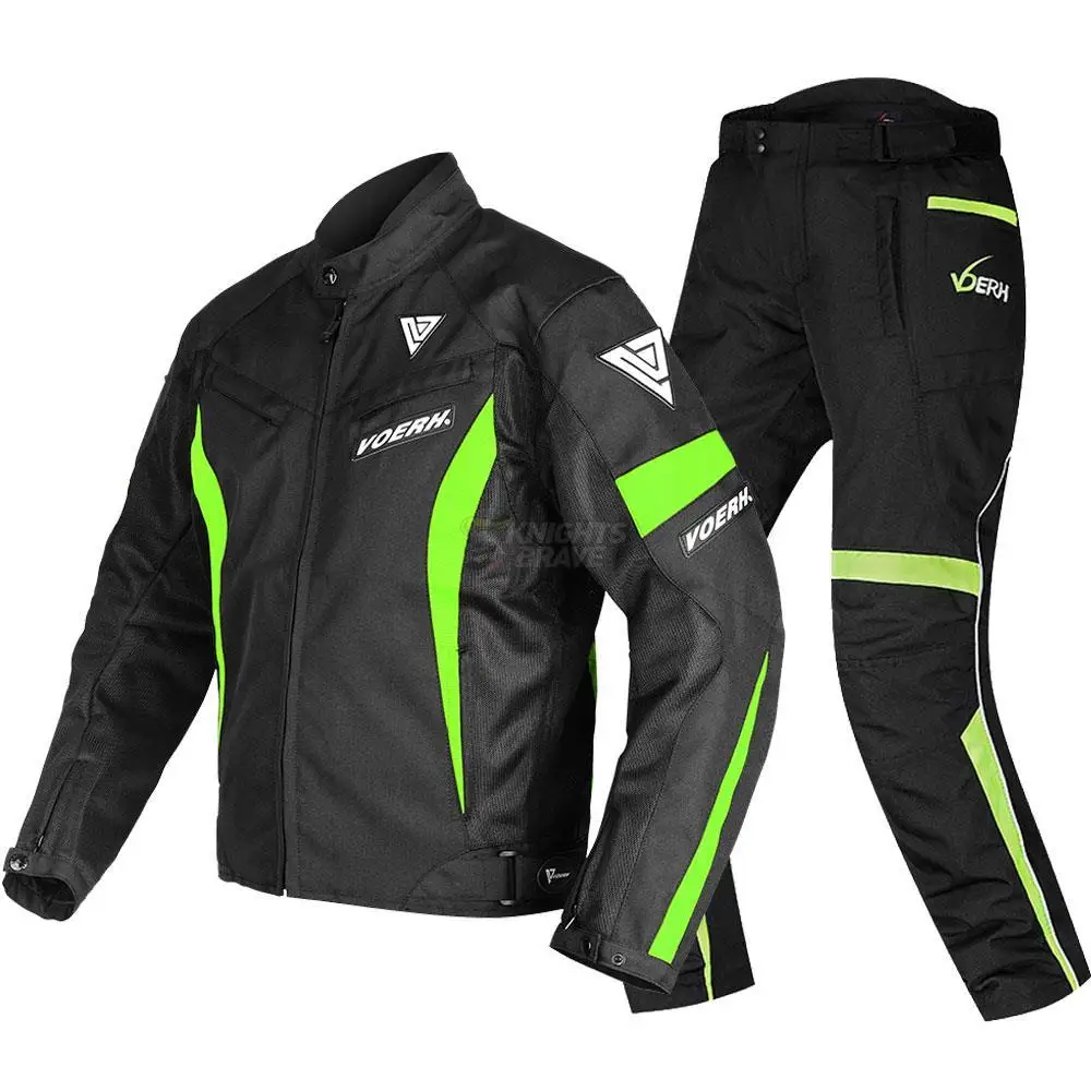 Summer Motorcycle Jacket suit Men Breathable Mesh Moto Jacket Motocross ...