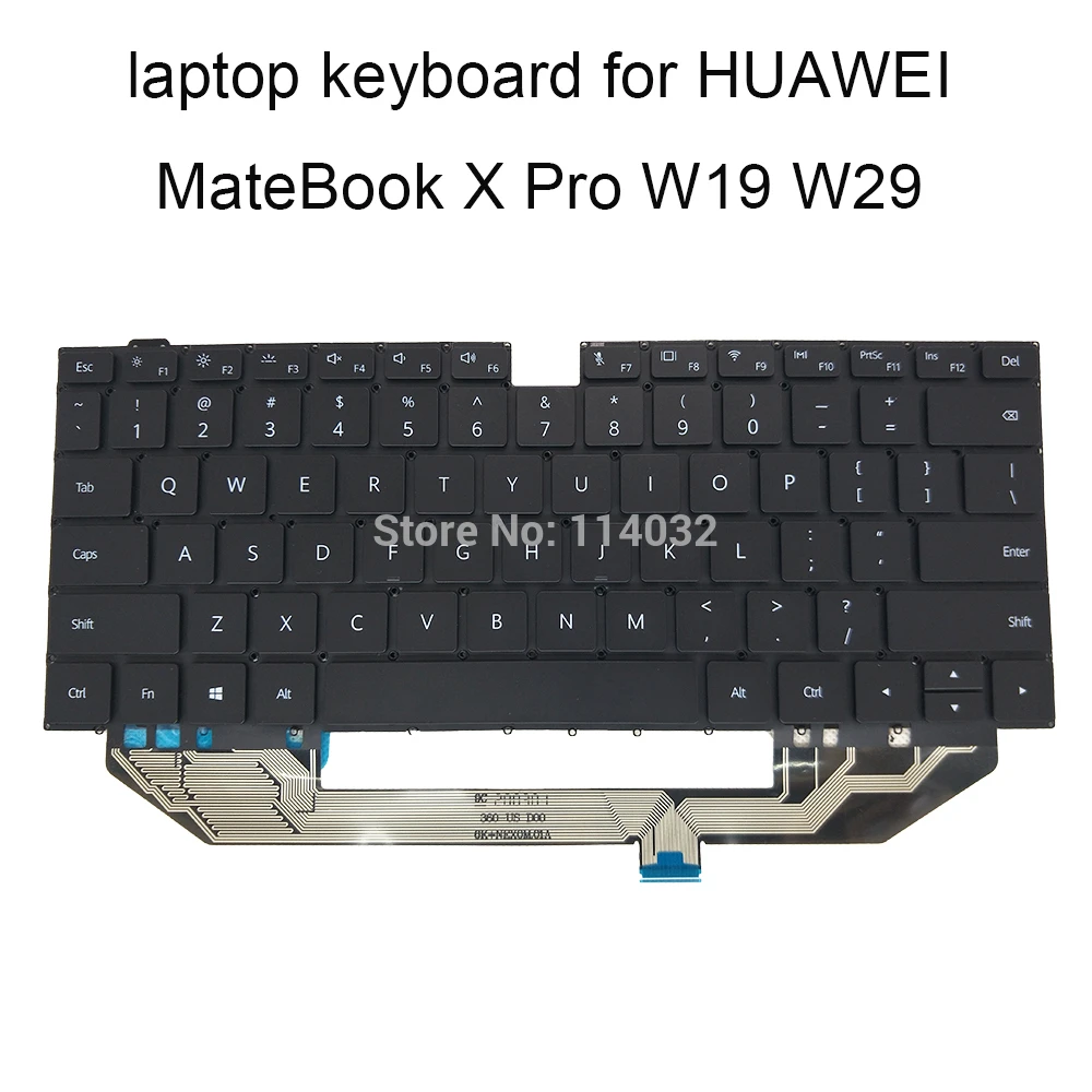 Us Keyboards For Huawei Matebook X Pro Mach W19 W29 W19b W19c W29bl ...