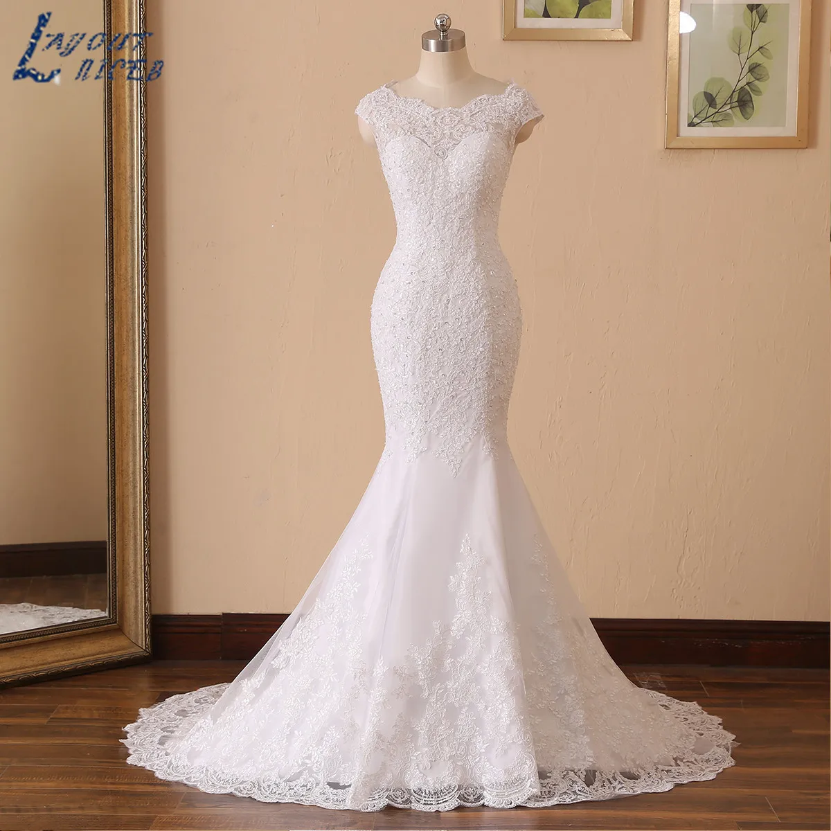 Mermaid Wedding Dresses 2020 Lace Vestido De Noiva Sexy Backless With ...