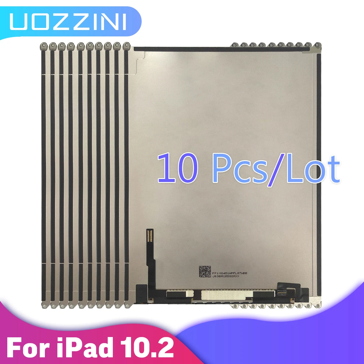 10Pcs 원래 AAA 새로운 iPad 7 7 Gen2019 10.2 A2197 A2198 A2200 iPad 8 LCD 화면 ...