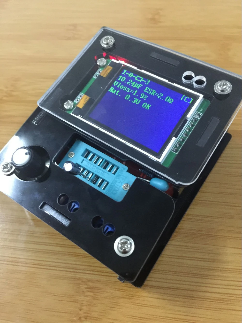 Diy Kits Atmeag328 M328 Transistor Tester Lcr Diode Capacitance Esr ...