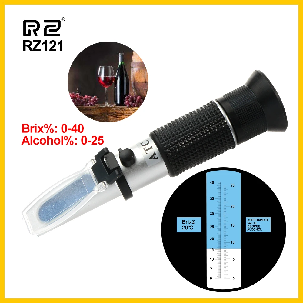 Wine Refractometer Alcoholometer | Brix Meter Wine Refractometer - Wine ...