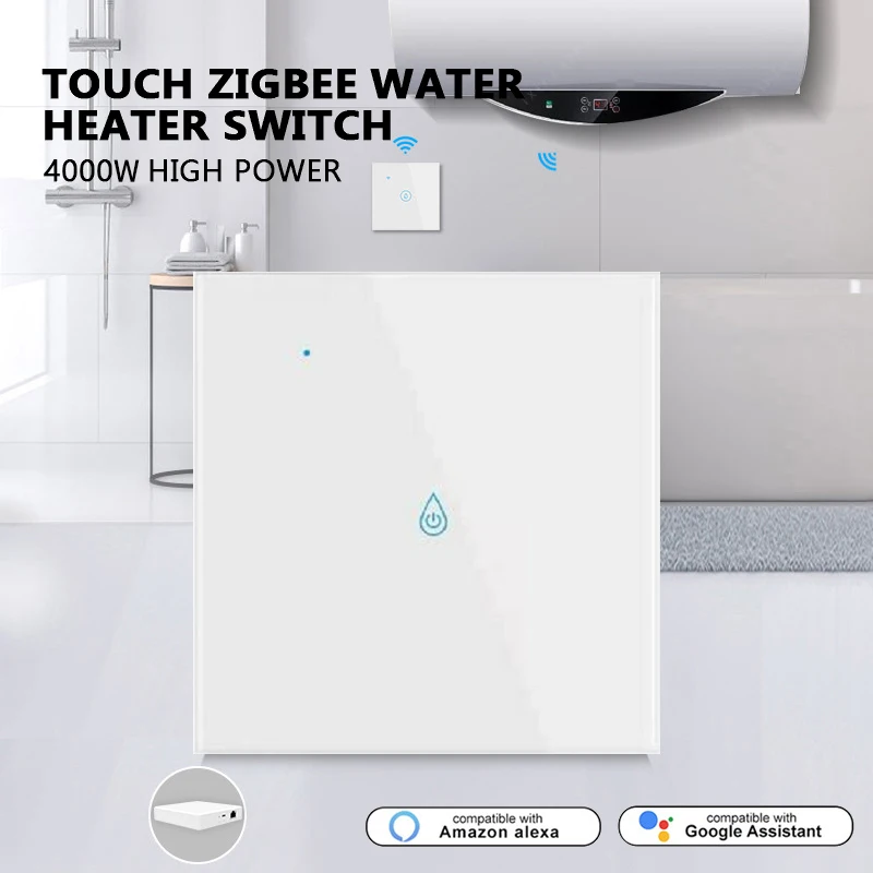 Tuya Wifi Boiler Smart Switch Water Heater Switches Voice Remote ...