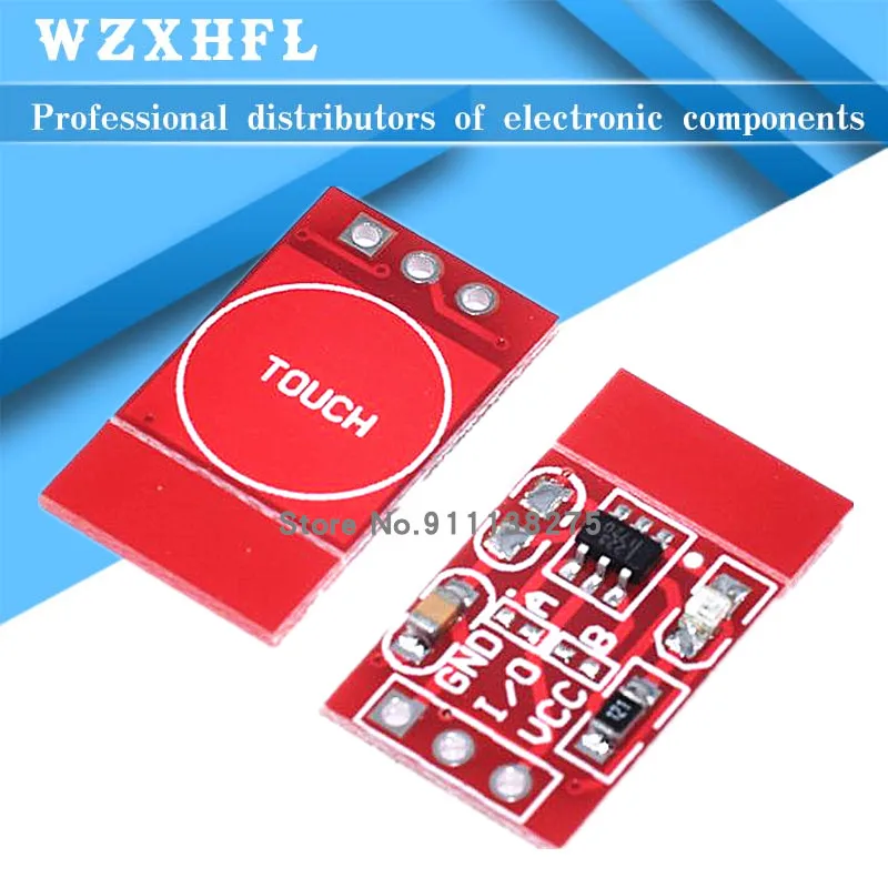 10pcs-TTP223-Touch-button-module-Self-Locking-No-Locking-Capacitive ...