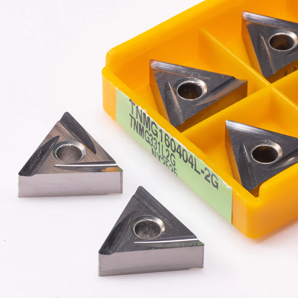 10Pcs TNMG160404R 2G NX2525 TNMG331R2G CNC คาร์ไบด์แทรก TNMG 160404 R/L ...