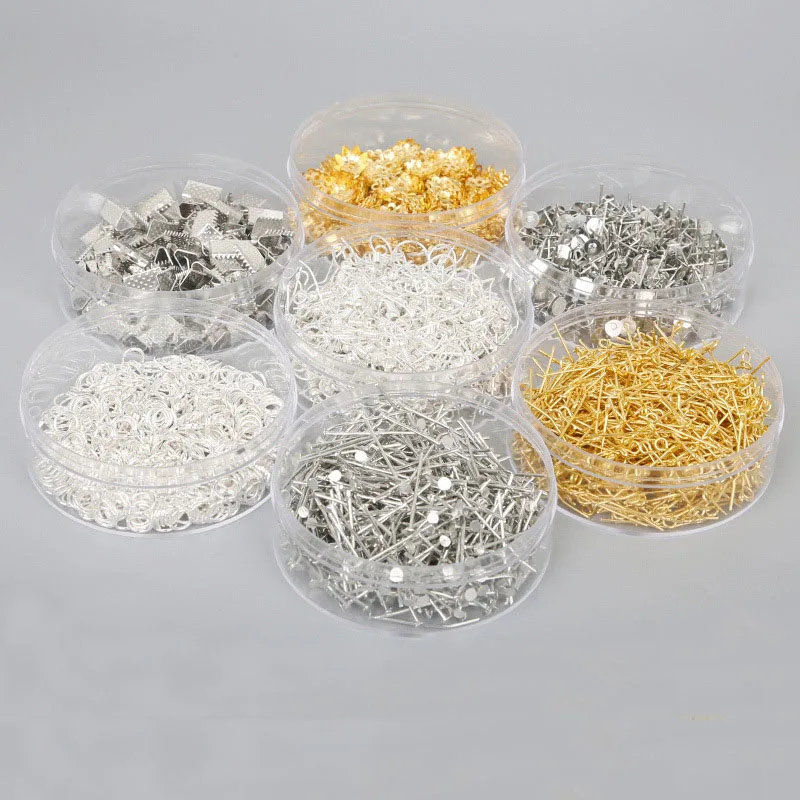 1-Box-Metal-Jewelry-Making-Findings-Kit-Gold-Silver-Color-Jump-Rings ...